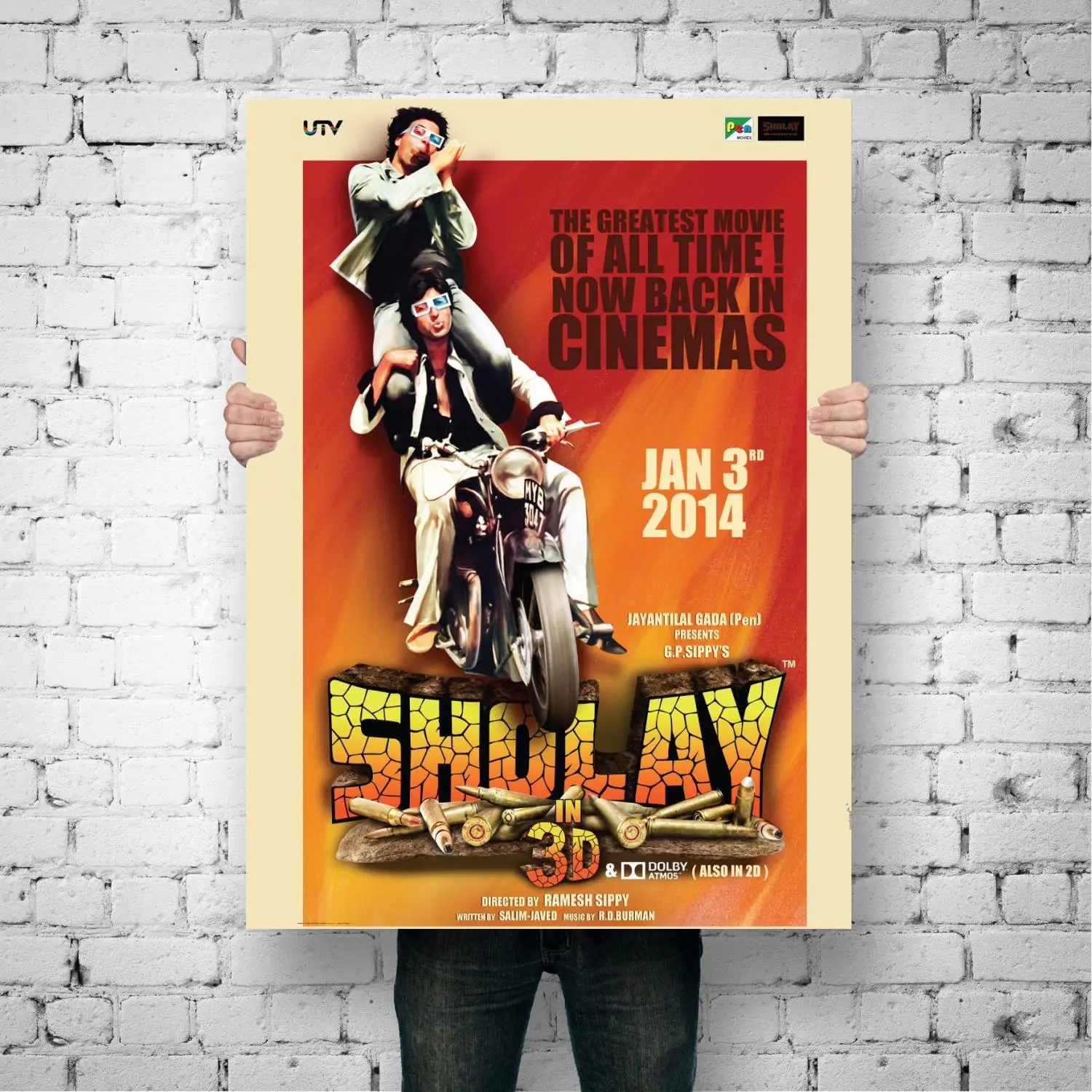 Sholay Movie Posters