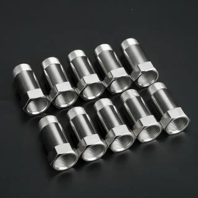 10PCS O2 Oxygen Sensor Spacer Adapter Test Pipe Extension Extender ...