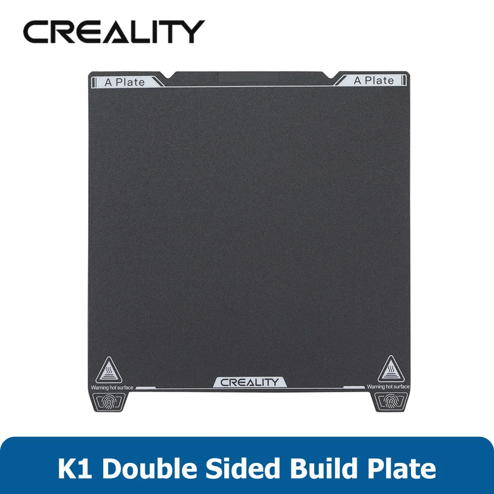Creality-K1-Double-Sided-PEI-Sheet-235x235mm-PEI-Spring-Flexible-Build-Plate-Magnetic-Sticker ...