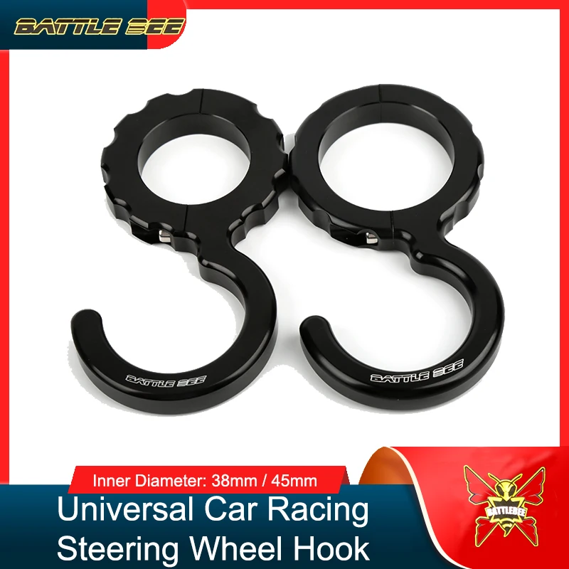 Universal-Modified-Car-Racing-Steering-Wheel-Hook-Roll-Cage-Aluminum ...