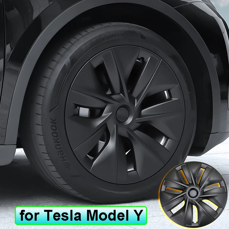 4PCS 19Inch Cyclone Wheel Hub Caps for Tesla Model Y 2023 Wheel Hubcaps ...