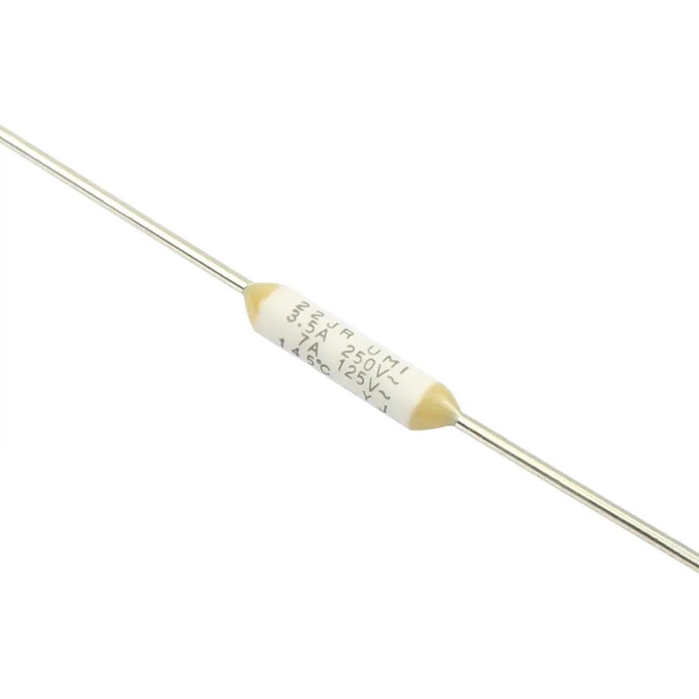 10pcs Thermal Fuse 22JR TF 145C 145 Degree 3.5A 250V Axial Lead Links ...