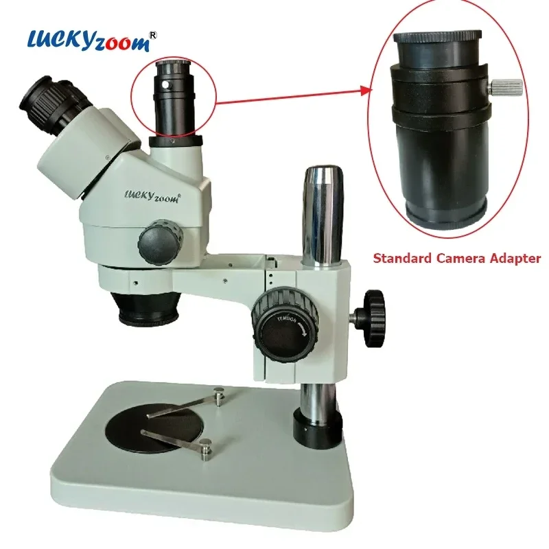 Standard Trinocular Microscope Camera Adapter 1X C-Mount Adapter for ...