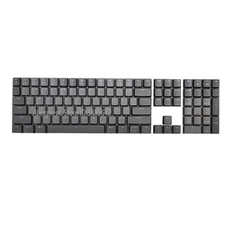 110 Peças de Substituição de Teclas (Keycaps) e Clipe Tesoura e ...