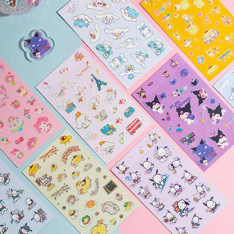 Sanrio-Gouka-Stickers-Pacha-Dog-Yogi-Dog-Melody-Kulomi-Cute-Girls ...