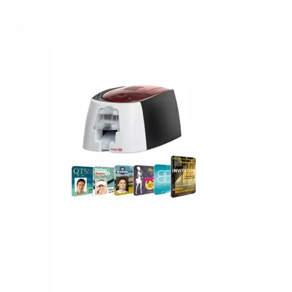 Cheapest Evolis Badgy100 Single Sided Color Sublimation ID Card Printer ...
