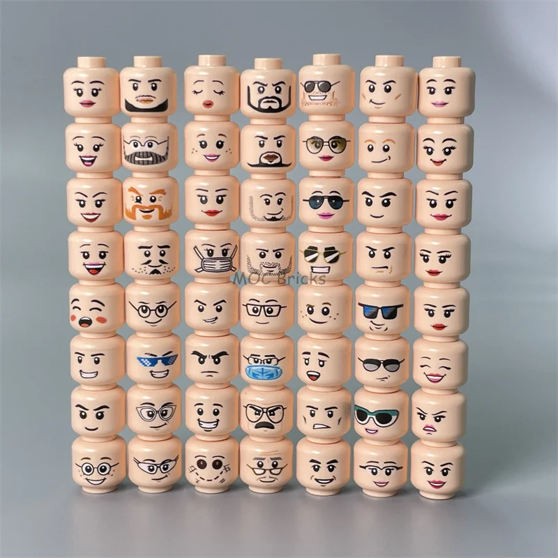 Lego Faces Expressions