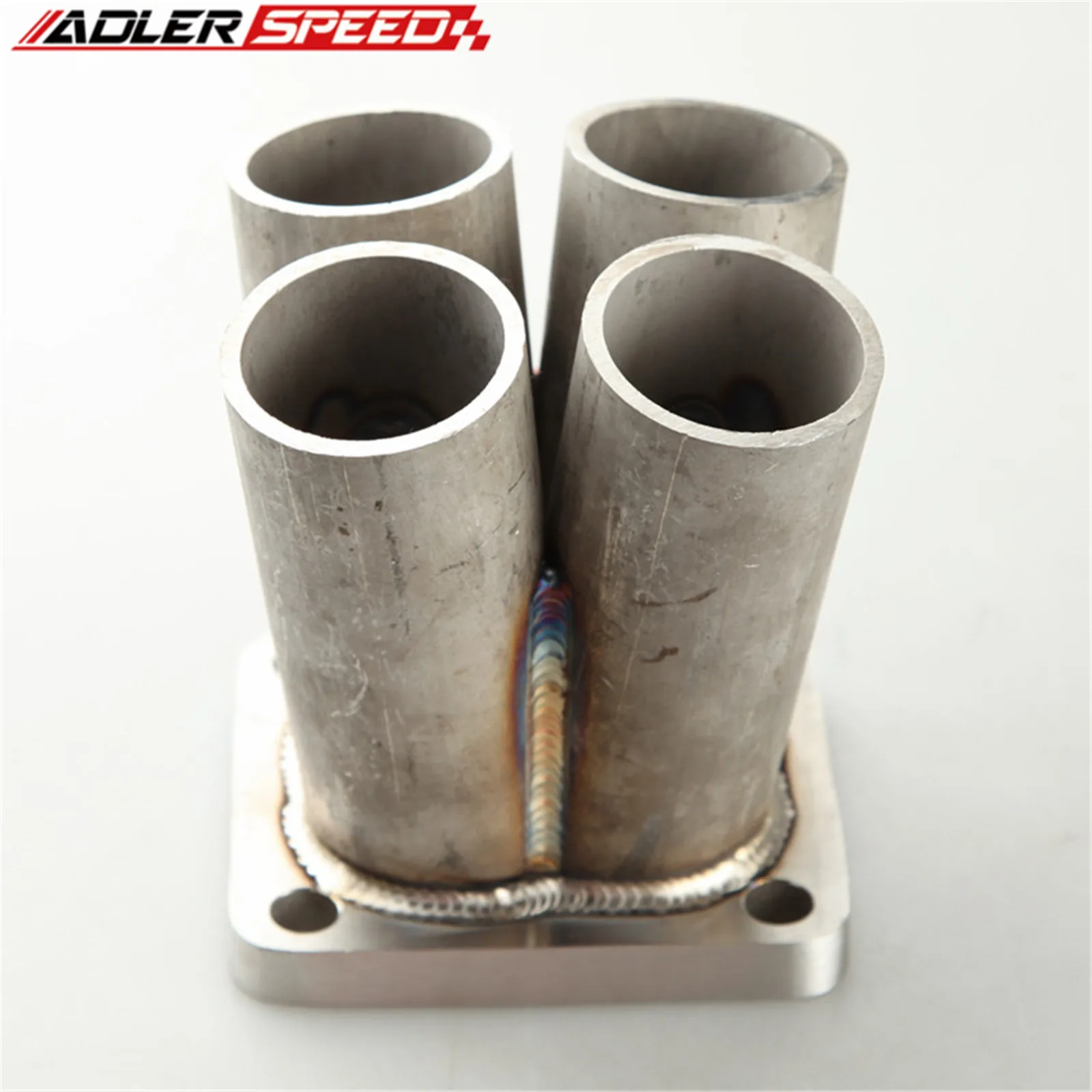 Stainless Steel 4-1 4 Cylinder T4 Flange Merge Collector Turbo Manifold ...
