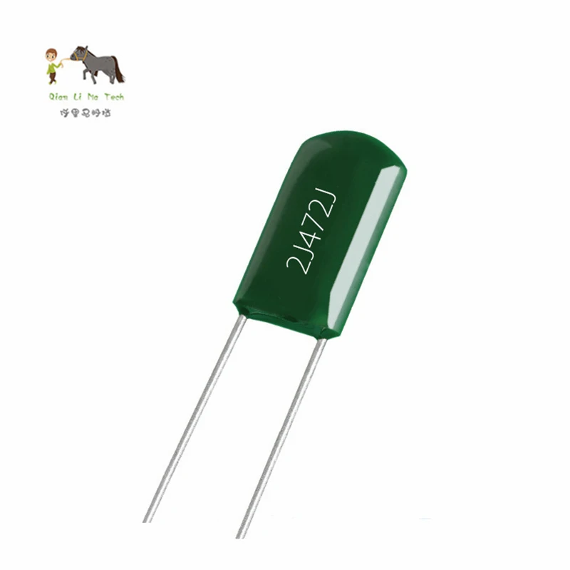 50pcs-Polyester-film-capacitor-630V-1nF-1-5nF-4-7nF-10nF-22nF-33nF-47nF ...