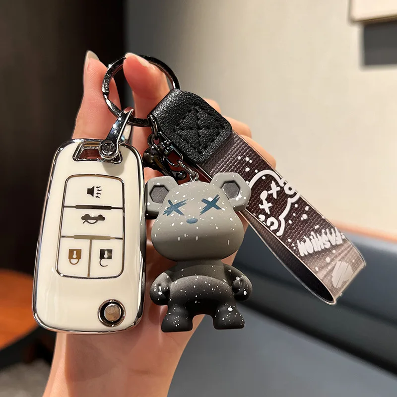 2023-Car-Flip-Key-Case-Cover-For-Chevrolet-Cruze-Aveo-Trax-Sail-Malibu ...