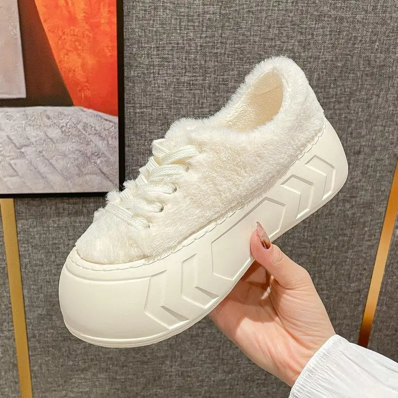 Moda Kad N Sneakers Pelu Bayan Ayakkab Rahat Bayanlar Vulkanize Ayakkab Y Ksek Kalite Platform
