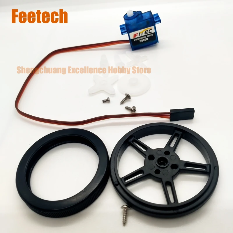 Feetech-FS90R-9G-Micro-Mini-6V-1-5kg-cm-Analog-Continuous-Rotation-360 ...