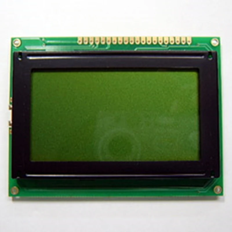 5V-12864-128X64-Graphic-Dot-LCD-Module-20P-Port-Blue-Display-HY-12864K ...