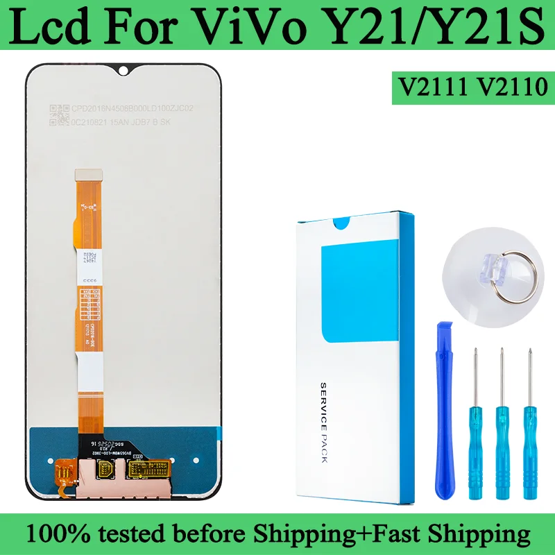 V2110-V2111-100-New-Premium-Lcd-For-VIVO-Y21-Display-Touch-Screen ...