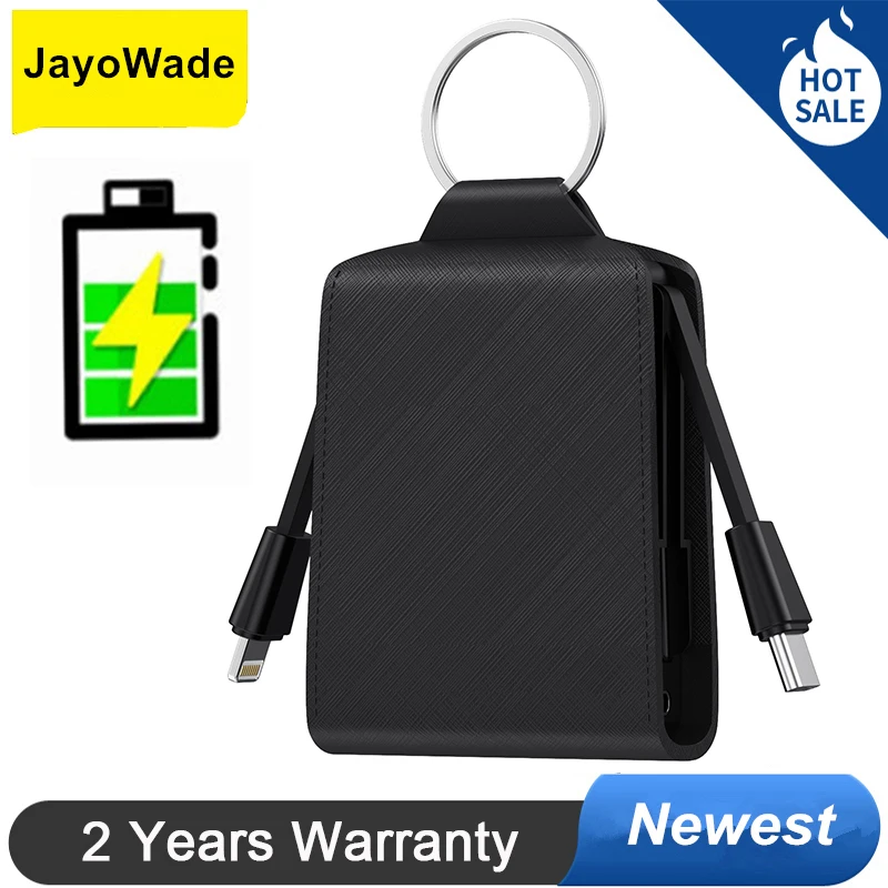 JayoWade Portable Charger 2000mah Mini PowerBank With Cable Batterie ...