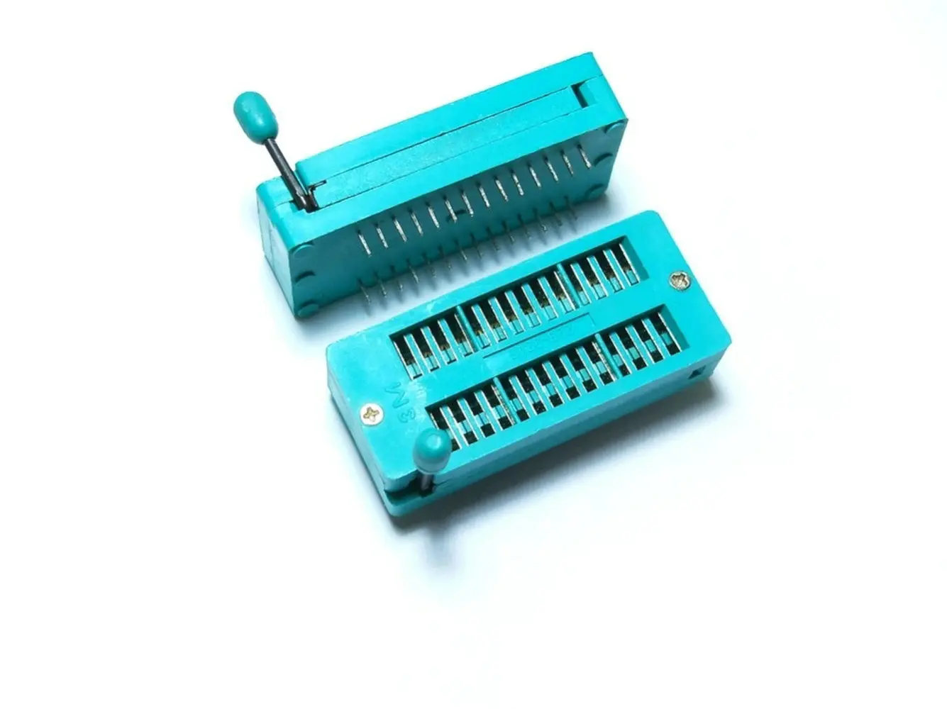 10pcs 28pin ZIF socket for DIL ICs Textool Zero Insertion wide DIP test ...