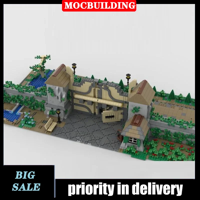 MOC-City-Street-View-West-Gate-Model-Building-Block-Assembly-Big-Wood ...