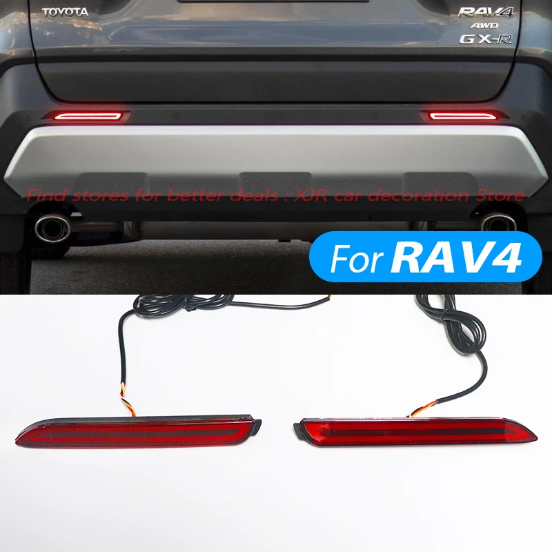 For-Toyota-RAV4-RAV-4-2019-2021-Multi-functions-LED-Rear-Bumper-Light ...