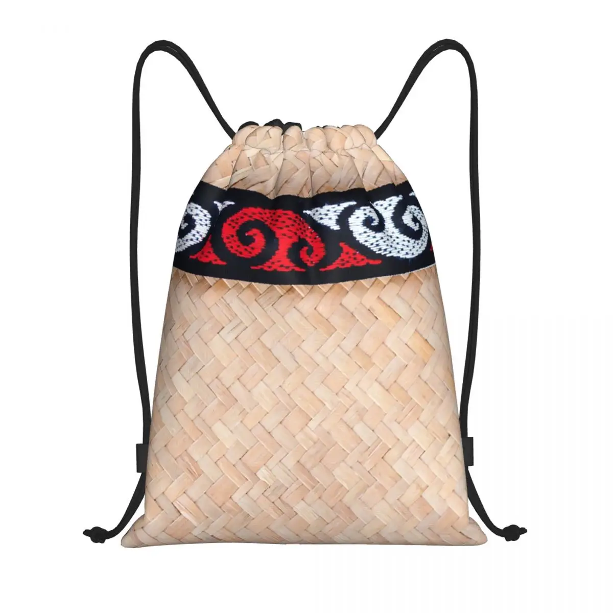 NZ Maoris Traditional Kete And Design Drawstring Backpack Women Men Gym ...