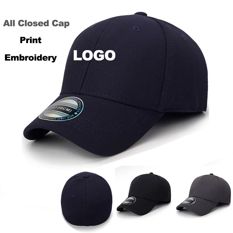 Custom Logo Baseball Cap | Custom Logo Fitted Hat | Custom Logo Flex ...