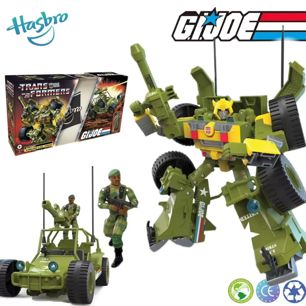 Hasbro Transformers, G I.JOE, Autobot Bumblebee A.W.E., Limited Edition ...