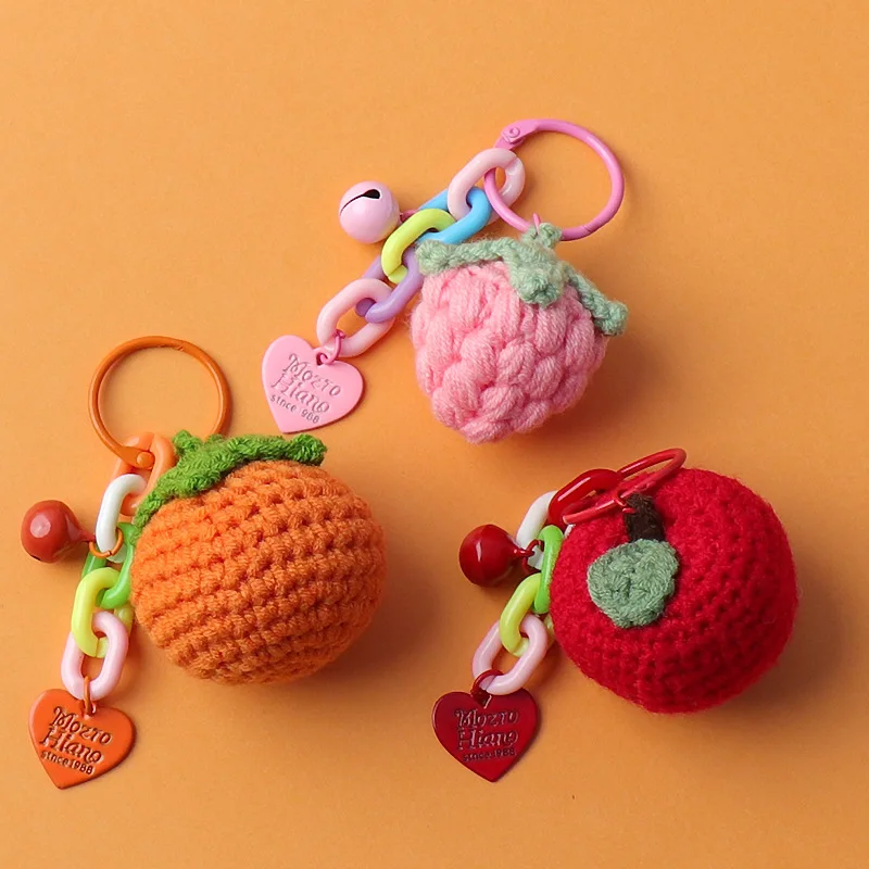 Strawberry Fruit Keychains | Key Ring Chain Strawberry | Keychain ...
