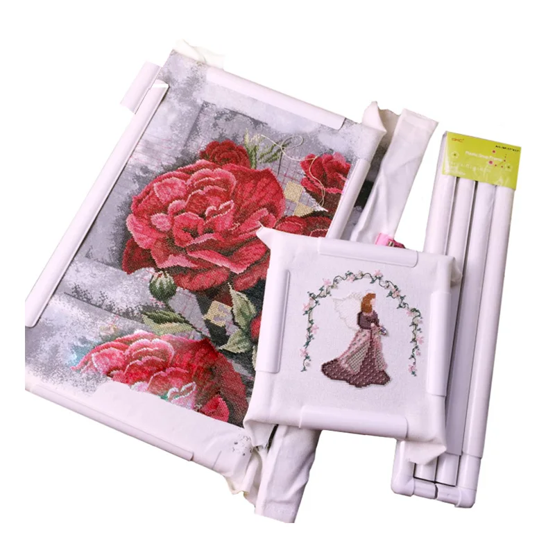 LMDZ-Square-Shape-Embroidery-Frame-DIY-Embroidery-Hoop-Cross-Stitch ...