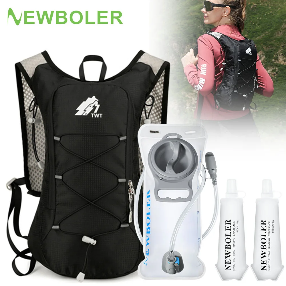 Breathable Hydration Vest Trail Running Backpacks Lightweight Cycling ...