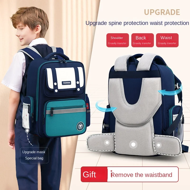 waterproof-children-School-Bags-boys-Girls-primary-school-Backpacks ...