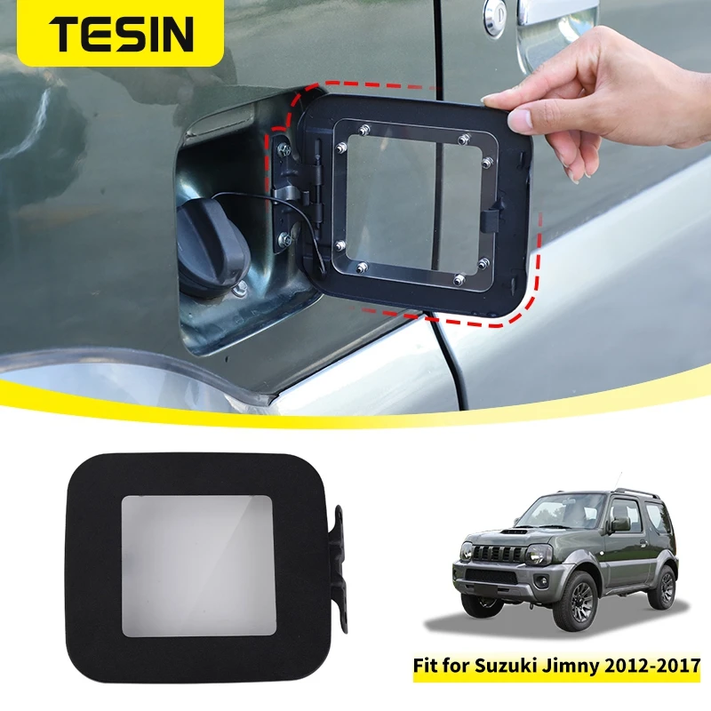 TESIN fit for Suzuki Jimny 2007-2017 Car Transparent Fuel Tank Cover ...