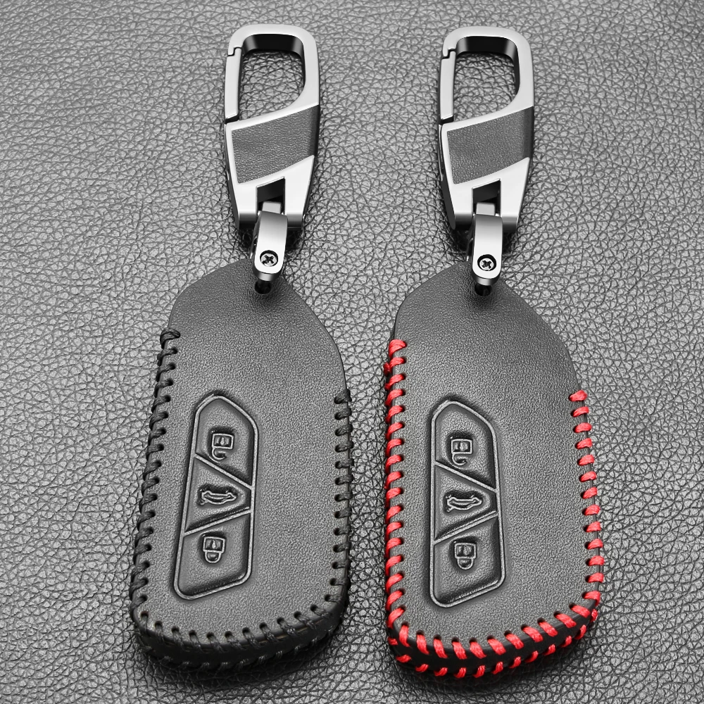 Leather-Remote-Case-Key-Cover-For-Skoda-Octavia-A8-MK8-MK4-2020-2021 ...