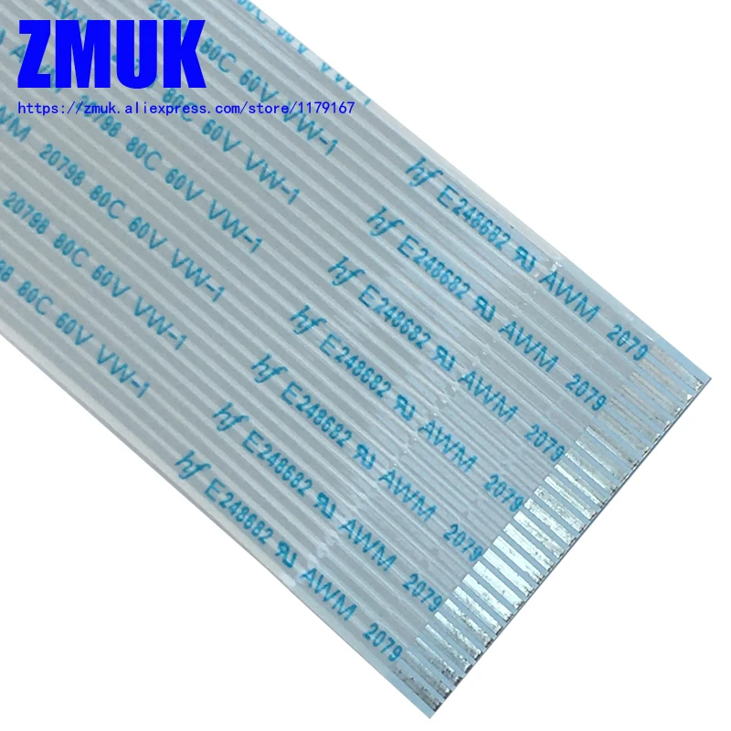 Cabo-plano-flex-vel-FFC-240mm-de-comprimento-AWM-20798-80C-60V-VW-1 ...