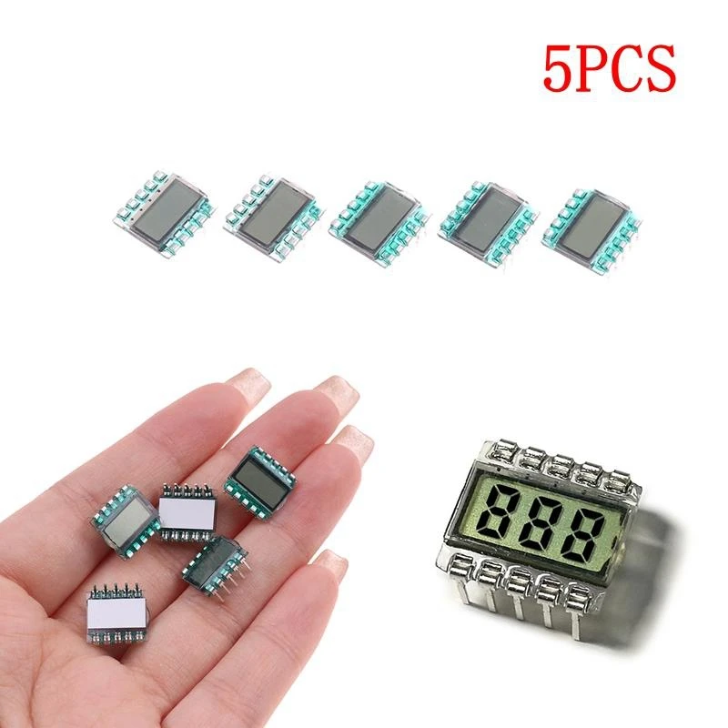 3-Digits-Segmento-Painel-LCD-Digital-Tube-Display-Tela-C-digo-10PIN ...