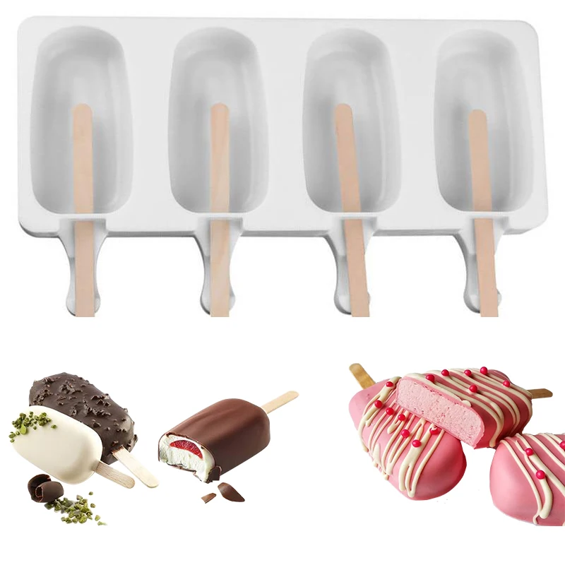 Stampi-per-gelato-in-Silicone-per-uso-alimentare-stampo-per-ghiaccioli ...