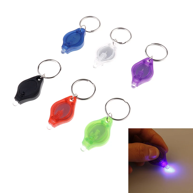 Mini-super-micro-bright-light-LED-camping-flashlight-keyring-keychain ...