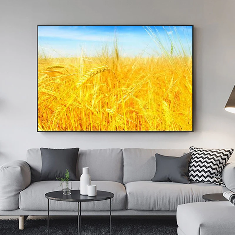 Alt-n-kulak-bu-day-manzara-tuval-boyama-posterler-ve-bask-lar-duvar ...