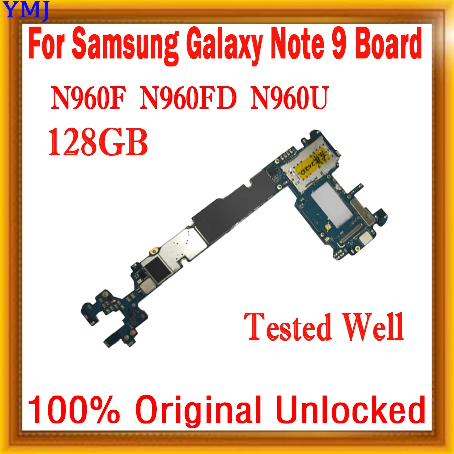 128GB-For-Samsung-Galaxy-Note-9-N960F-FD-N960U-Original-Logic-Board ...