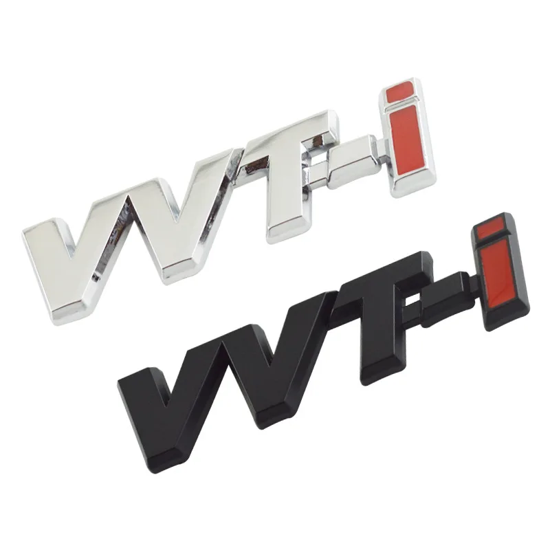 Car Sticker Fender Emblem Auto Side Wing Badge Decal For Toyota VVT i ...
