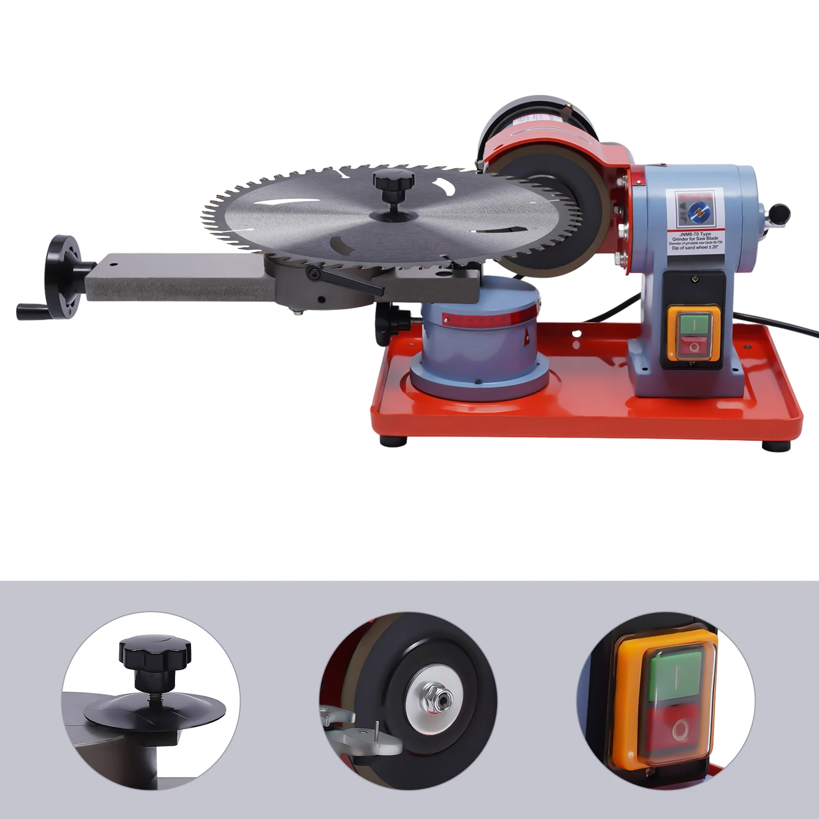 Woodworking-Mechanical-Gear-Grinder-Machine-220V-250W-Round-Saw-Blade-Grinder-2850-U-min ...