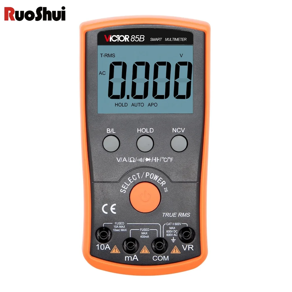 RuoShui-85B-Digital-Multimeter-High-Precision-Auto-Range-Ohm-Tester ...