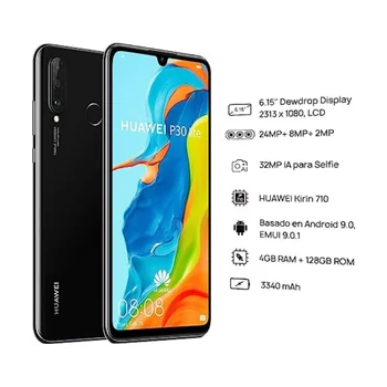 Global HUAWEI P30 Lite Smartphone Android 6.15 inch 128GB ROM 4GB RAM ...
