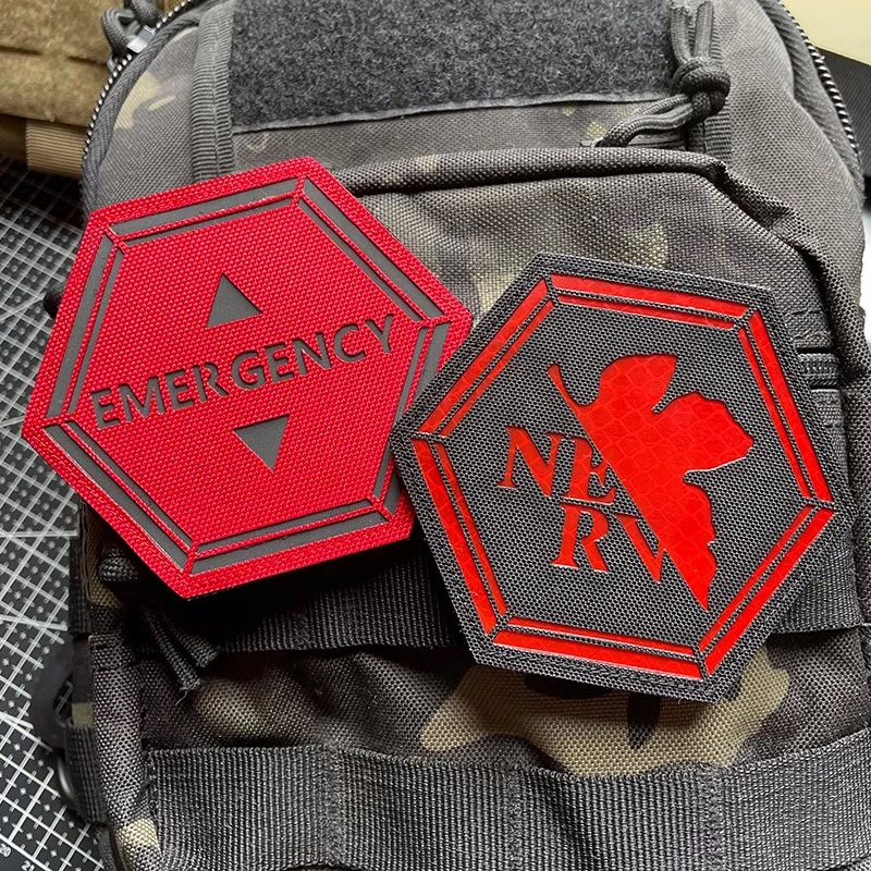 New-Century-Evangelist-NERV-Logo-Anime-Badge-Anime-Reflective-Patch ...