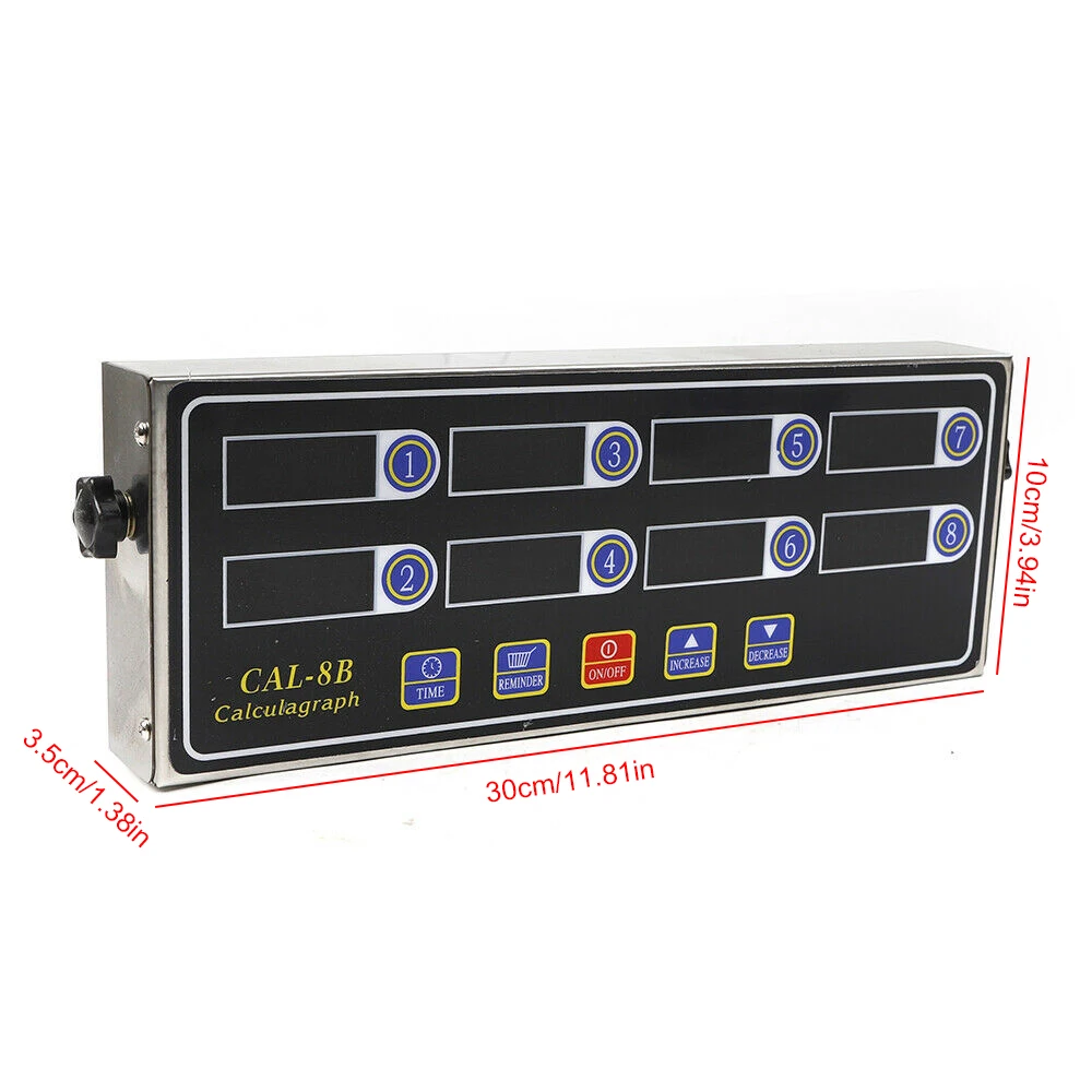 8-Channel Digital Cooking Timer – Chefly Goods