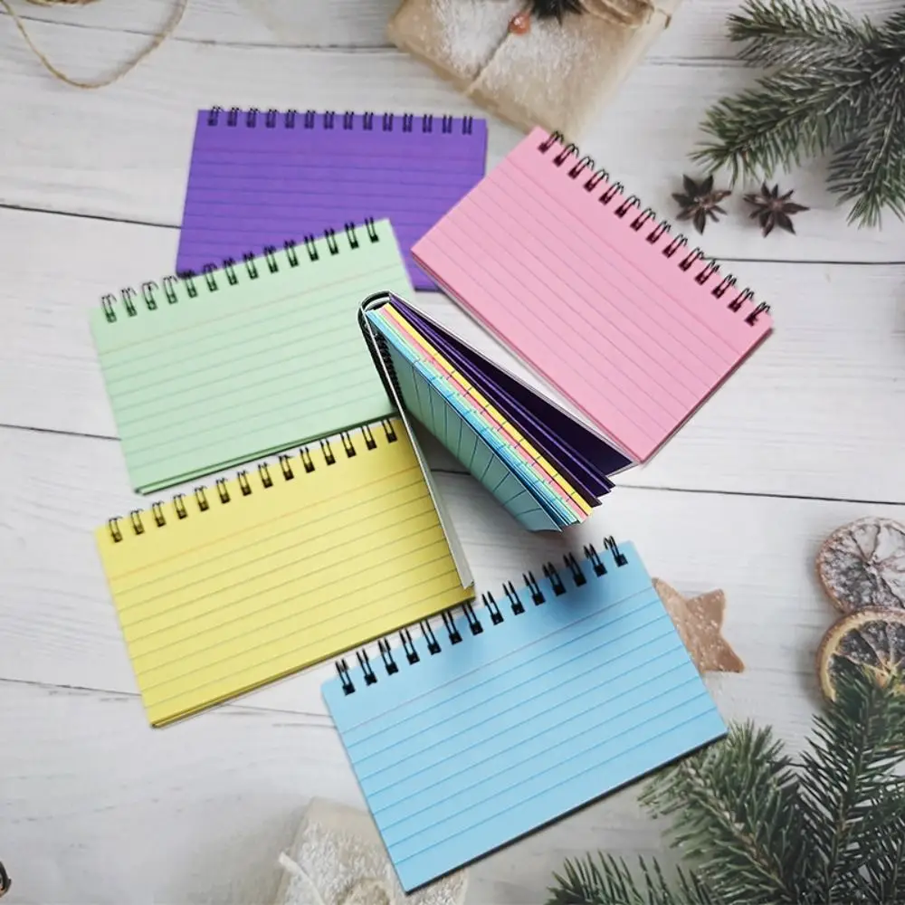 Fashion-INS-Horizontal-Line-Notebook-Message-Memo-Tearable-Coil-Book-To ...