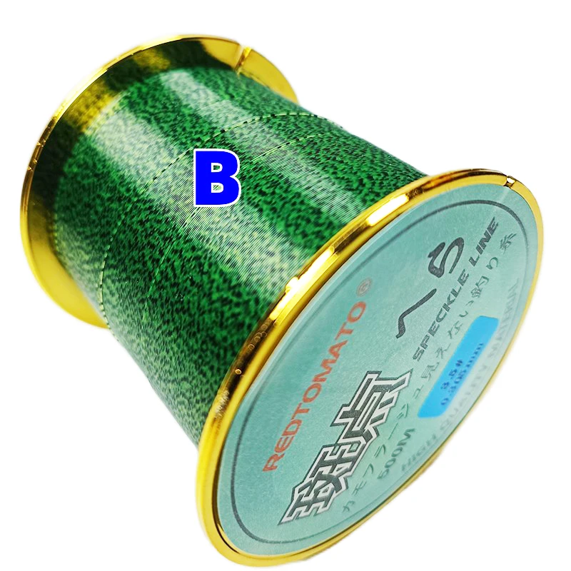500m-Invisible-Fishing-line-Speckle-Carp-Fishing-3D-spoted-Sinking ...