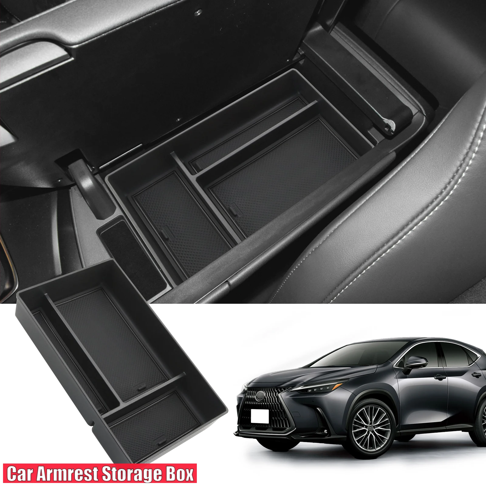 Car Central Storage Box for Lexus NX NX250 NX350 2022 2023 2024 2025 ...