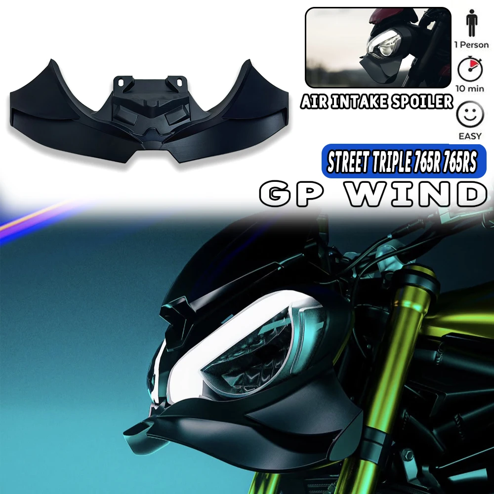 NEW For Triumph Street Triple 765R 765RS 2020-2025 Motorcycle Black ...