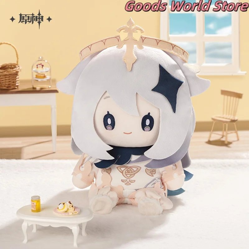 In stock Paimon Albedo Pillow Model ornament Original Mihoyo Game ...
