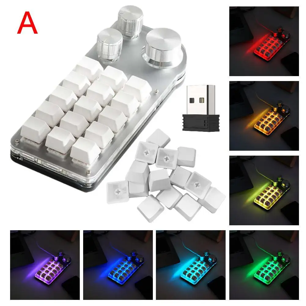 Portable Mini Keyboard OSU USB Custom Gaming Keyboard 3/6/15 Keys ...