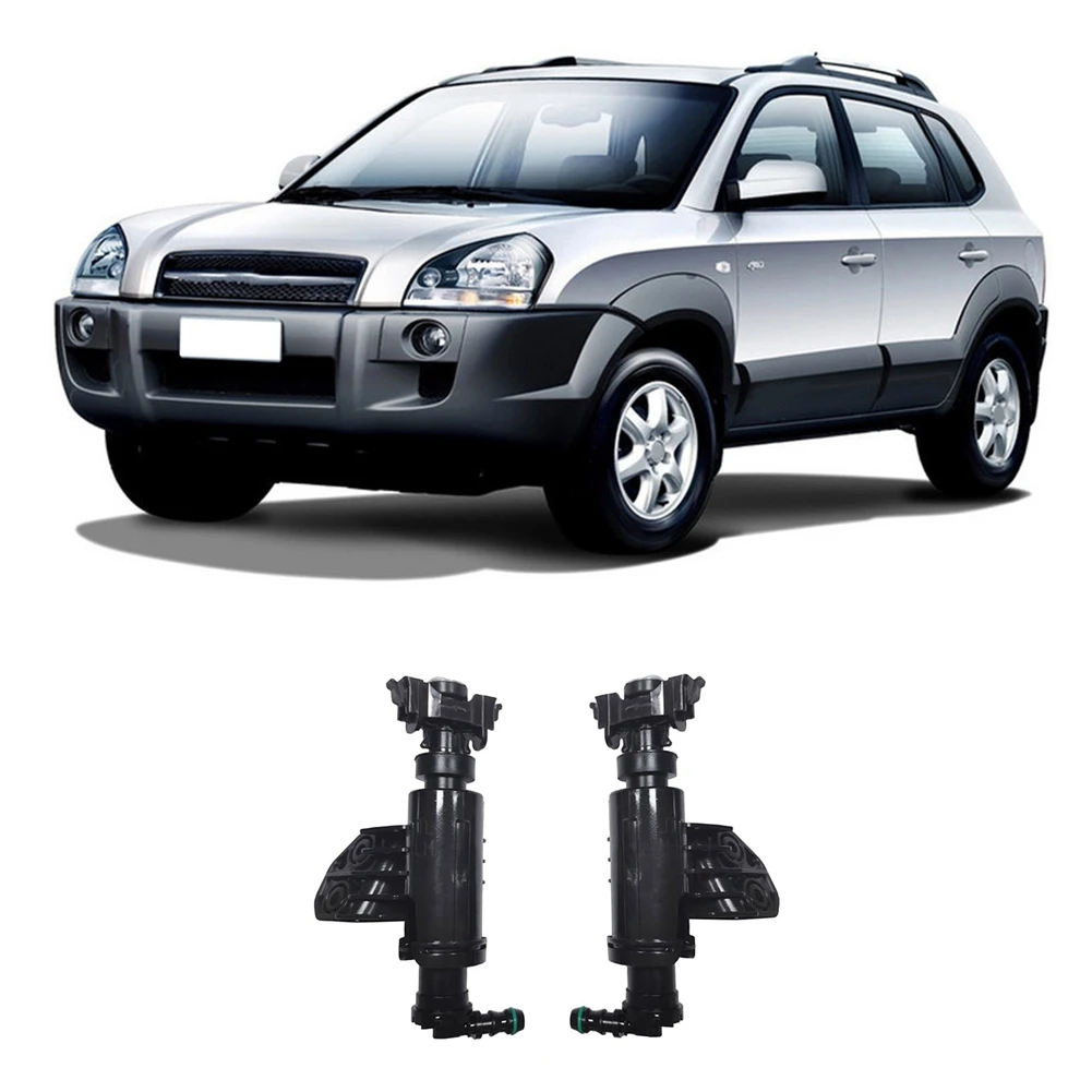 Front Car Headlight Cleaning Washer Spray Nozzle Jet 98671-D7000 98672 ...